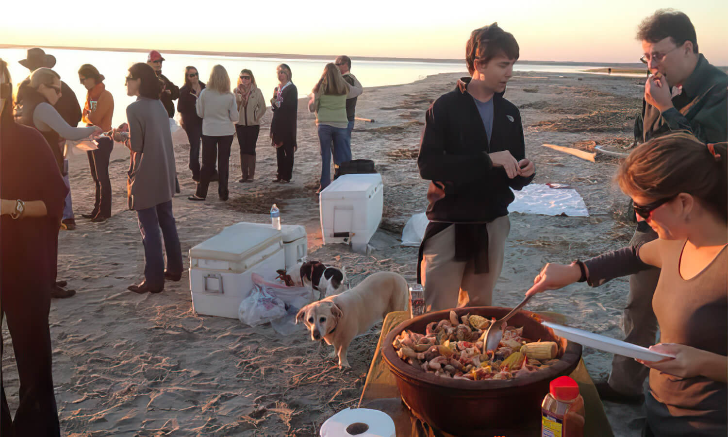 Lowcountry Boil Beachside Cookout at Barrier Island Eco Tours | Hijinks